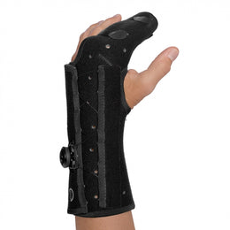 EXOS Radial Gutter Fracture Brace - 2nd & 3rd Metacarpal Brace with BOA ...