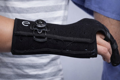 EXOS Radial Gutter Fracture Brace - 2nd & 3rd Metacarpal Brace with BOA ...