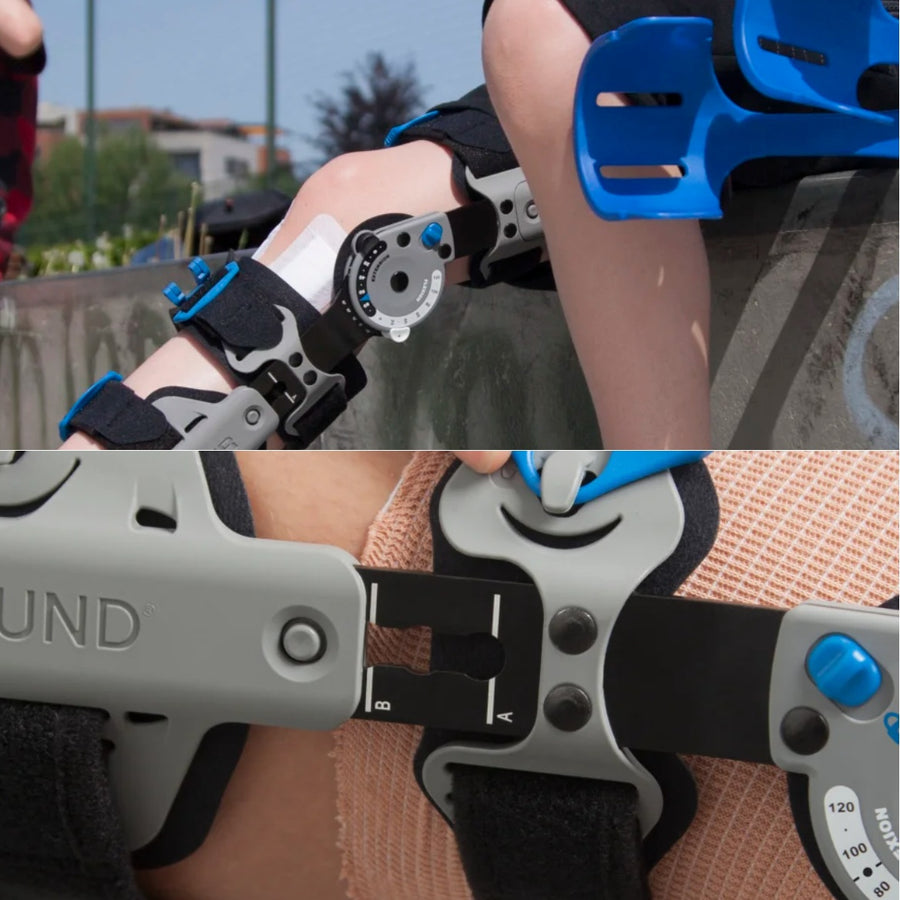 Ossur Rebound Post-Op ROM Hinged Knee Brace | ACL Recovery | OrthoTape
