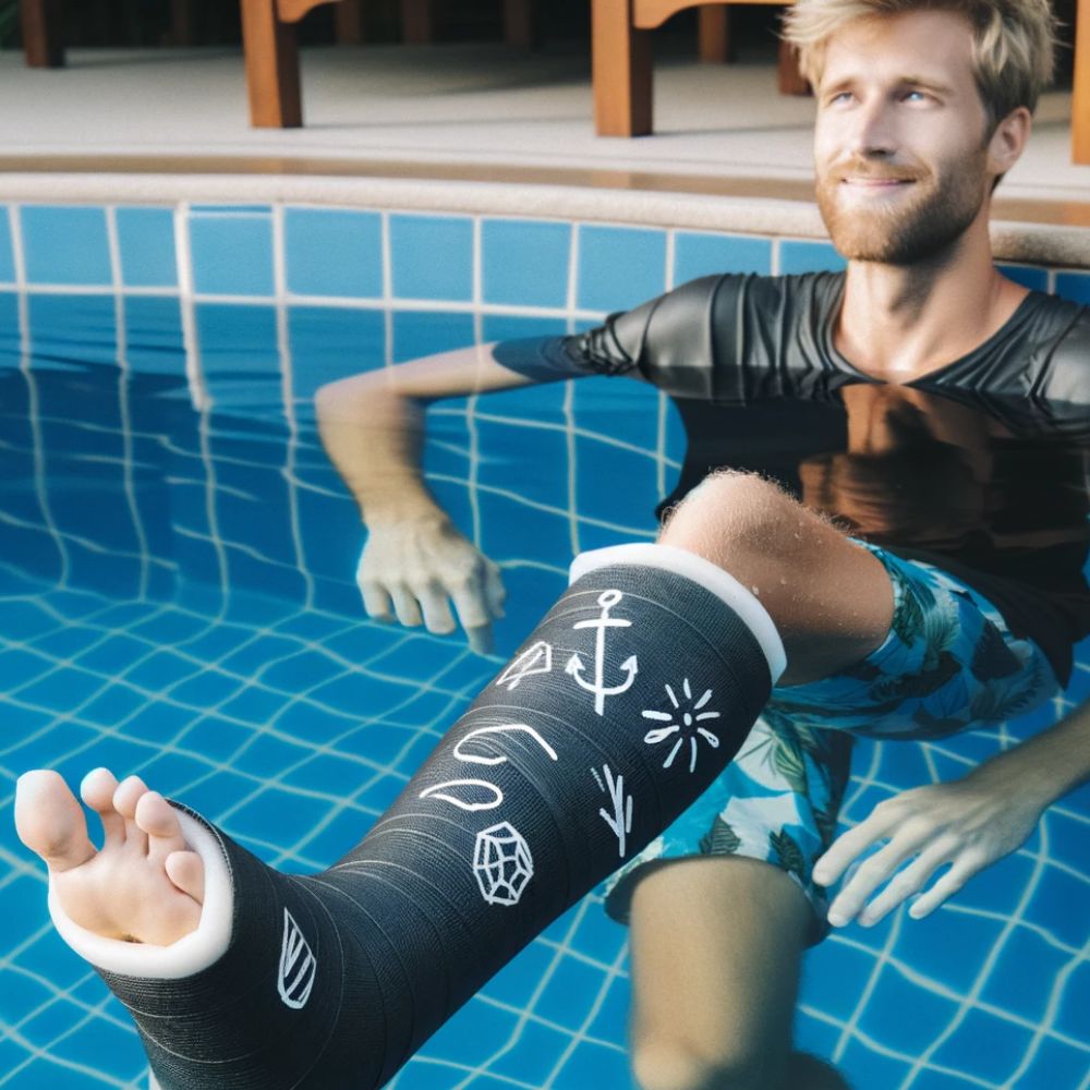 Waterproof Cast | Short Leg Cast Kit - OrthoNeal