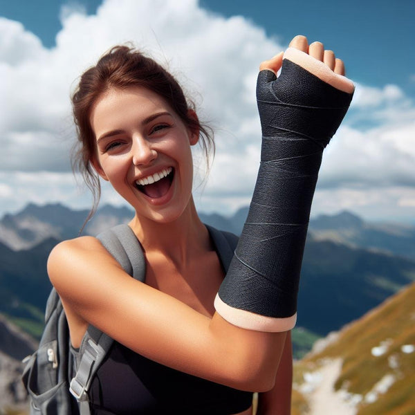 Short Arm Cast Kit | Fiberglass Wrist & Thumb Spica Cast | OrthoTape