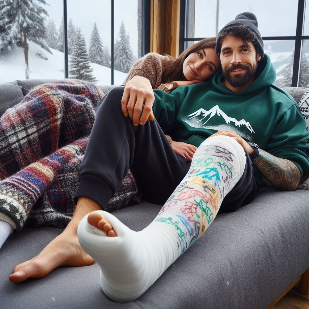 Long Leg Cast - Medical Cast