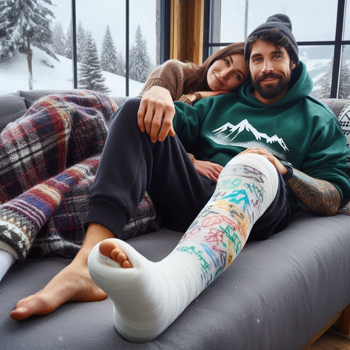 Long Leg Cast - Medical Cast