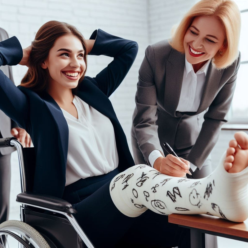 Long Leg Cast - Medical Cast