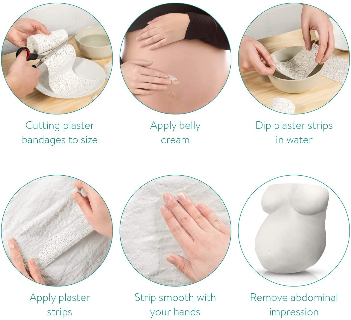 OrthoTape Plaster of Paris Bandage 8" x 5 Yrd | 10 Rolls | Orthopedic ...